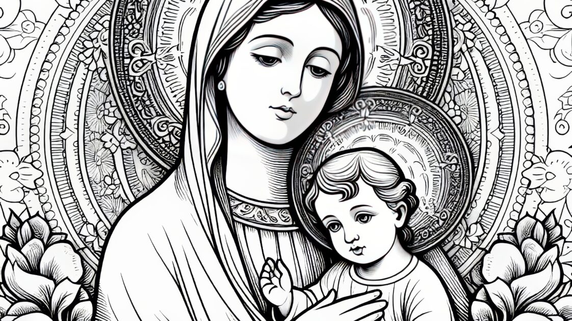 Sacred Tones: Our Lady of Good Counsel’s Colorful Blessing – To Color ...