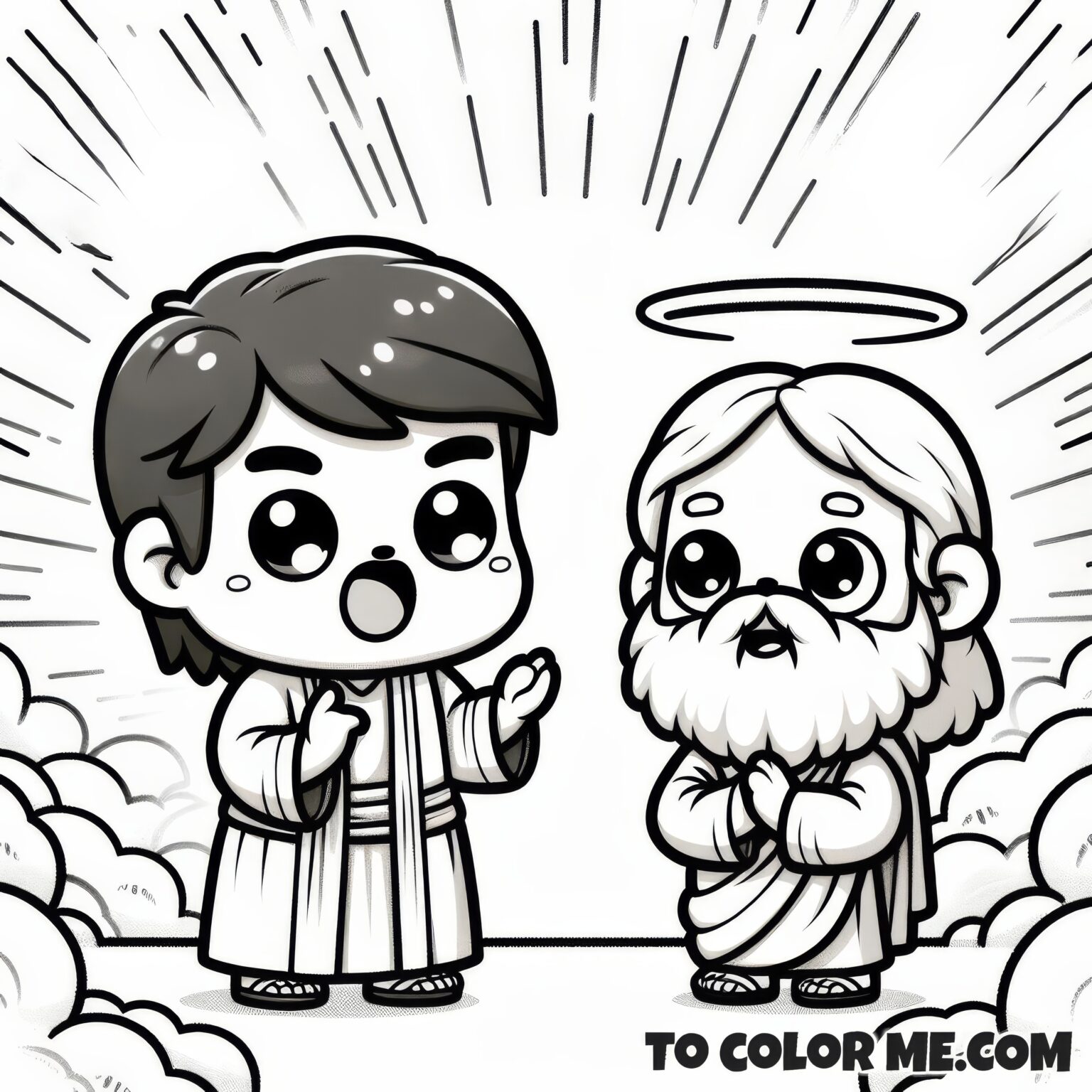 Peter’s Bold Proclamation – Acts 4:8-12 Inspired Coloring Pages – To ...