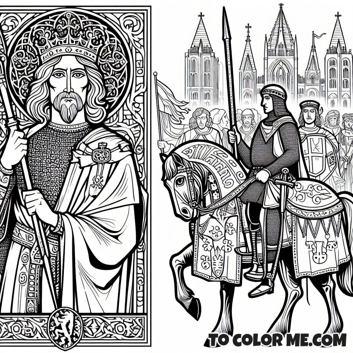 Saint Leo’s Papal Seal: Color & Craft – To Color Me Faithful