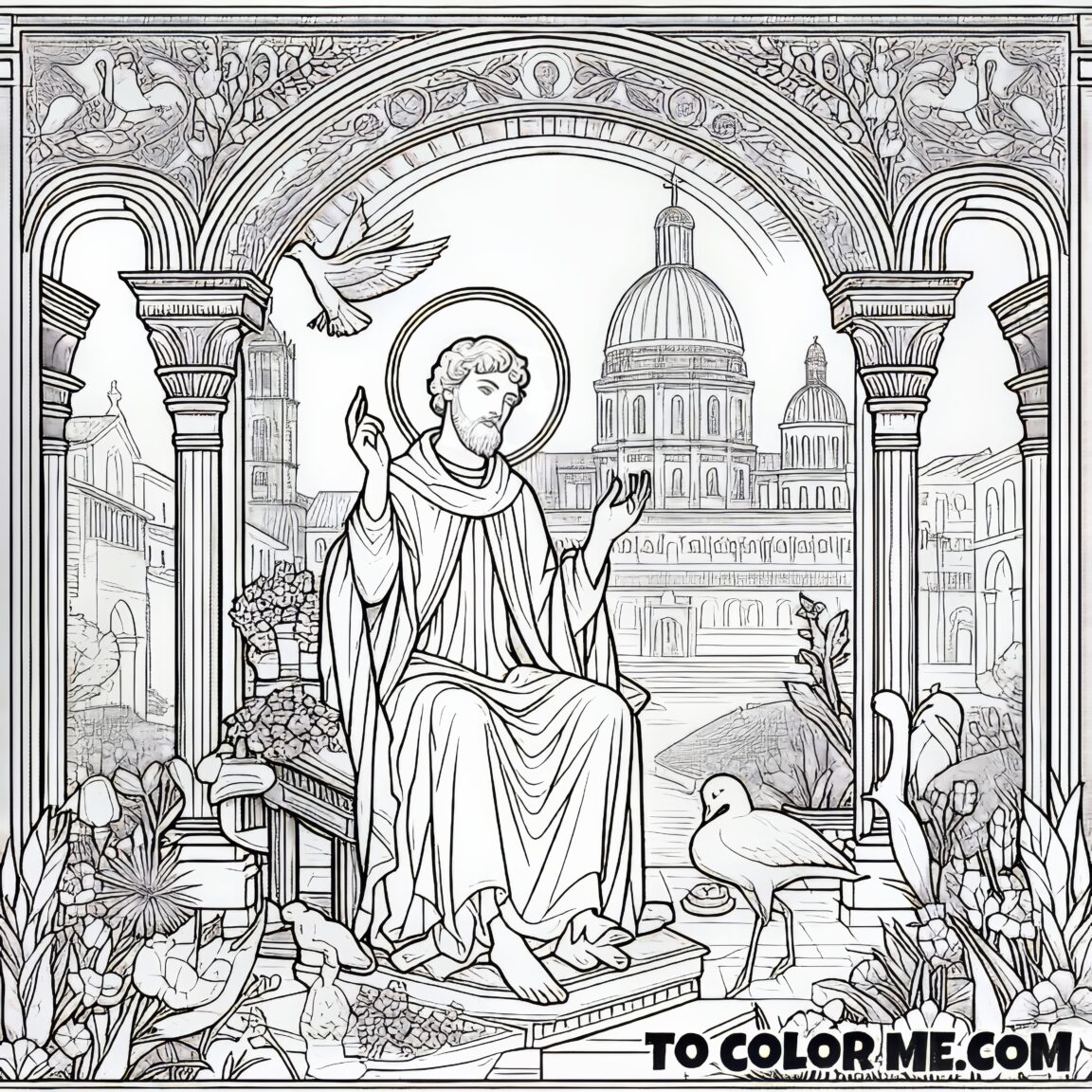Coloring History: The Life and Martyrdom of Saint Perfectus – To Color ...