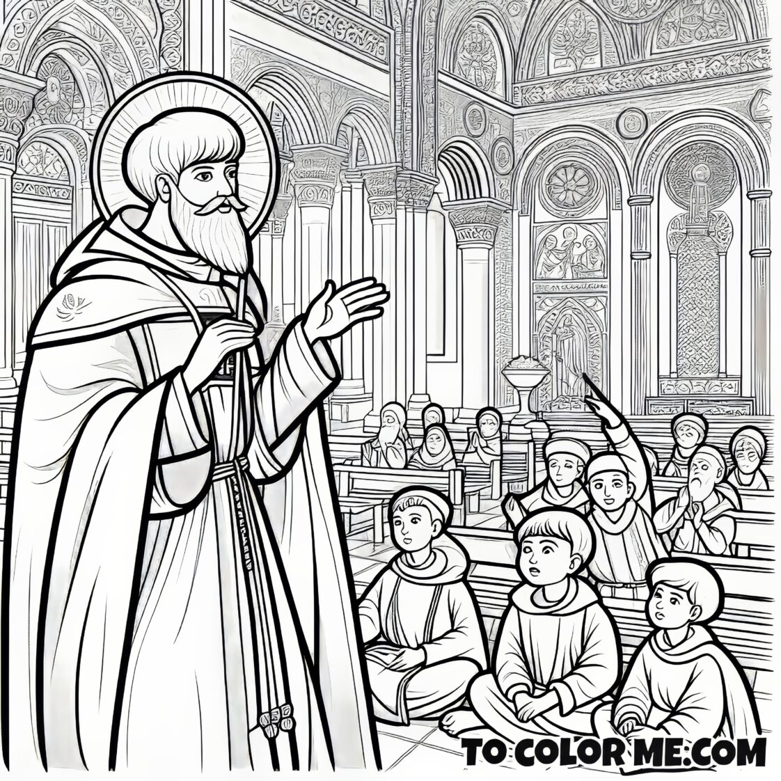 Coloring History: The Life and Martyrdom of Saint Perfectus – To Color ...