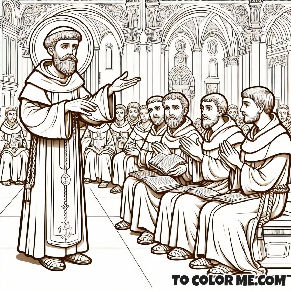 Santo Perfecto: Echoes of Córdoba in Coloring Art – To Color Me Faithful