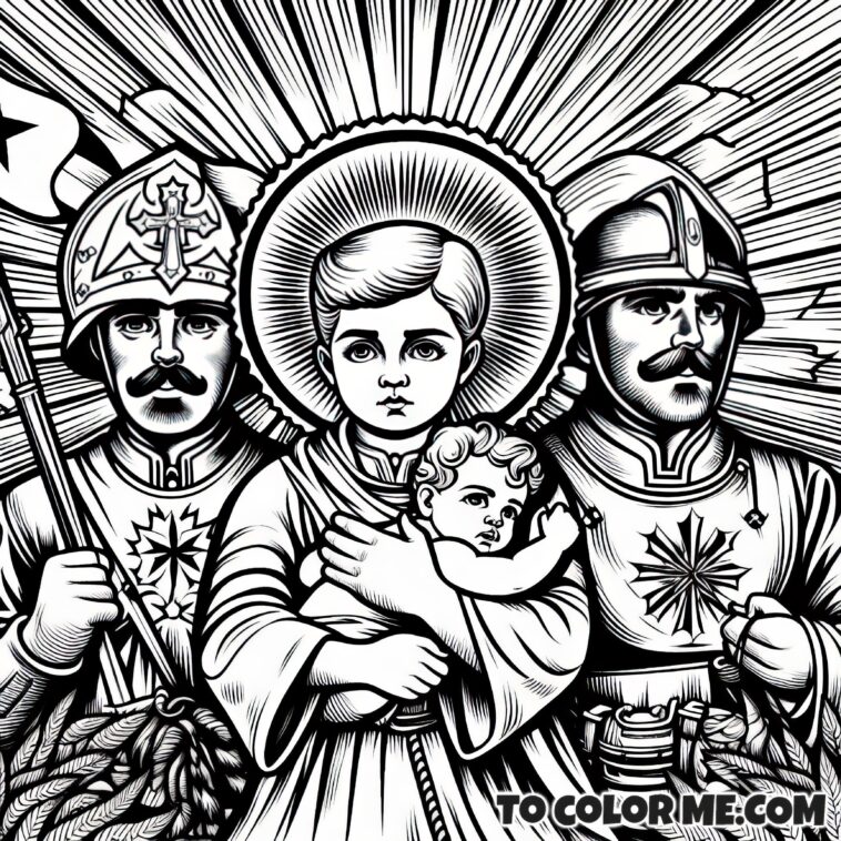 Color the Valor: Santo Perfecto’s Stand for Faith – To Color Me Faithful