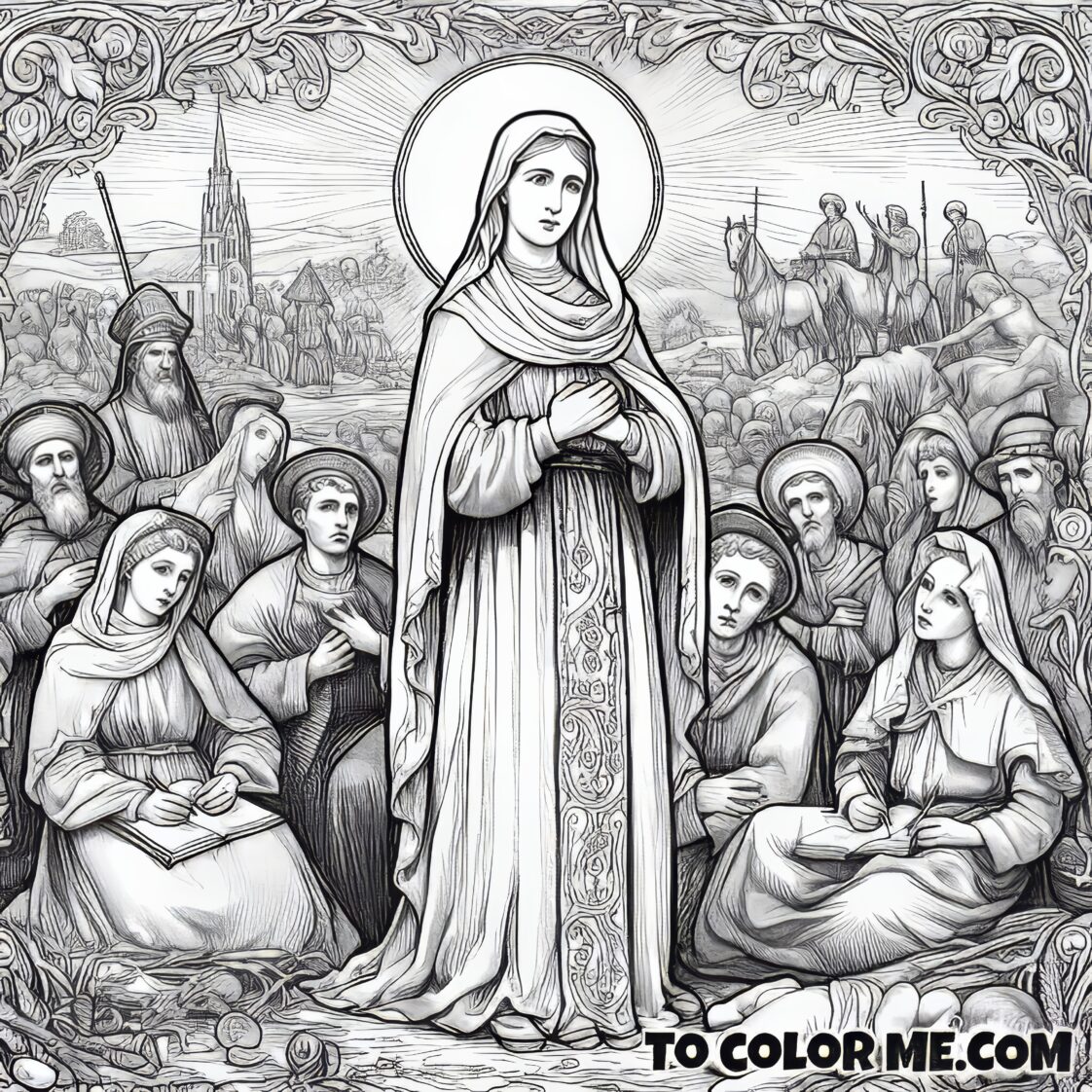 Blessed Imelda Lambertini: Color and Learn the Eucharist Miracle – To ...