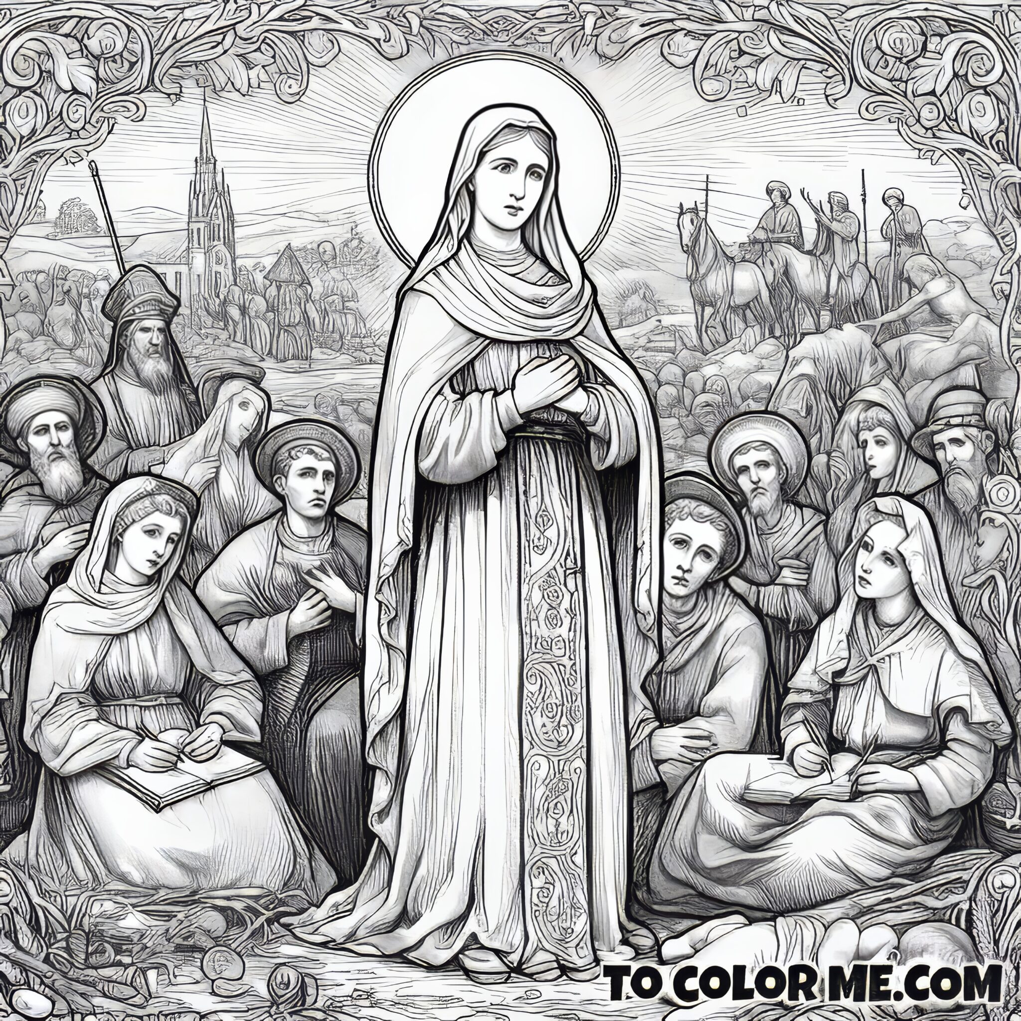 Blessed Imelda Lambertini: Color and Learn the Eucharist Miracle – To ...