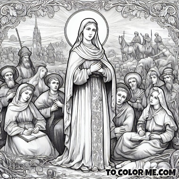 Blessed Imelda Lambertini: Color and Learn the Eucharist Miracle – To ...