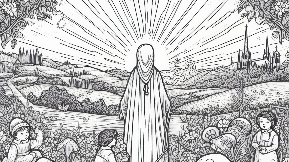 Our Lady of Fatima – To Color Me Faithful