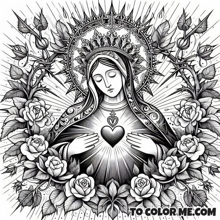 Fatima’s Heart of Devotion: Coloring Mary’s Immaculate Suffering – To ...