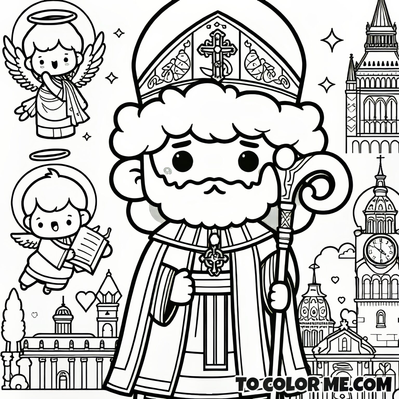 Saint Mark Coloring Pages: Bringing the New Testament to Life – To ...