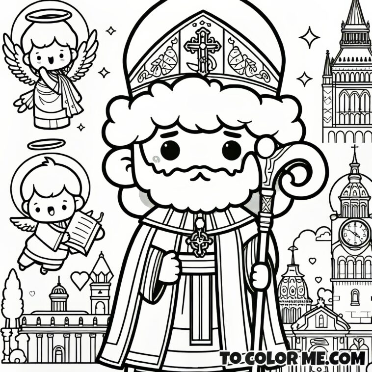 Saint Mark Coloring Pages: Bringing the New Testament to Life – To ...