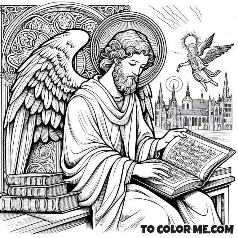 Saint Mark the Martyr: A Story of Faith in Colors – To Color Me Faithful