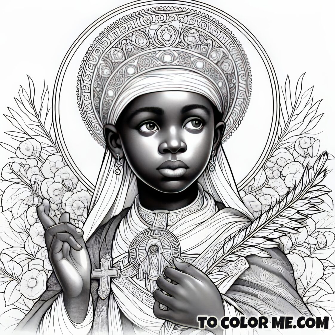 Color the Legacy of Saint Monica, Mother of a Saint – To Color Me Faithful