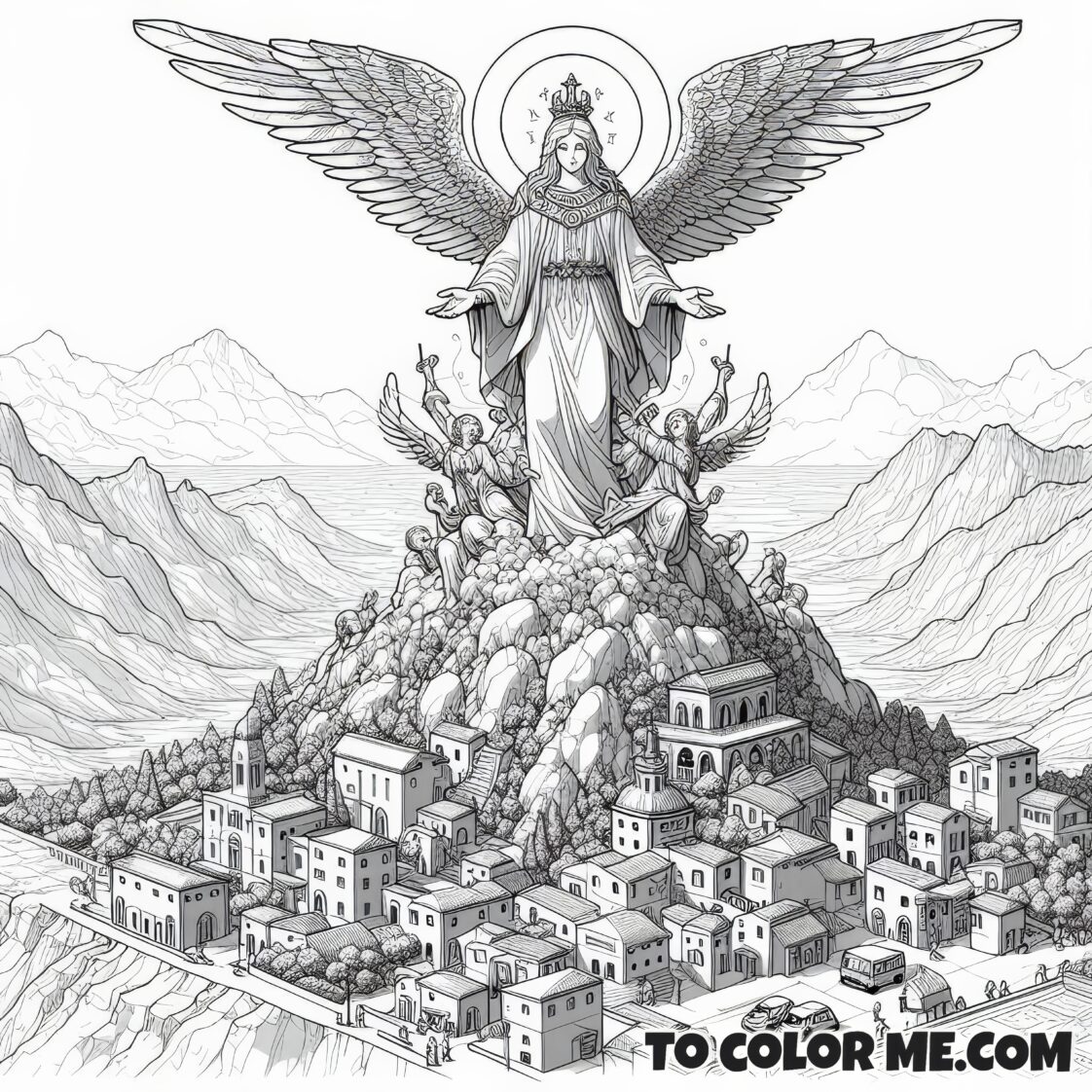 Color the Cave of Miracles: St. Michael’s Monte Gargano Story – To ...