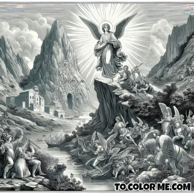Monte Gargano’s Angelic Guardian: St. Michael in Color – To Color Me ...