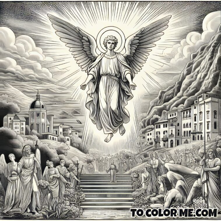 St. Michael’s Celestial Sign: Color Monte Gargano’s Marvel – To Color ...