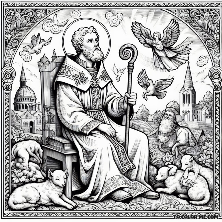 Saint Barnabas: Coloring the Early Church’s Unity – To Color Me Faithful