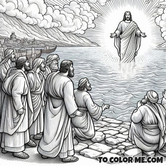 Christ’s Chosen: Bartholomew Coloring Activity – To Color Me Free