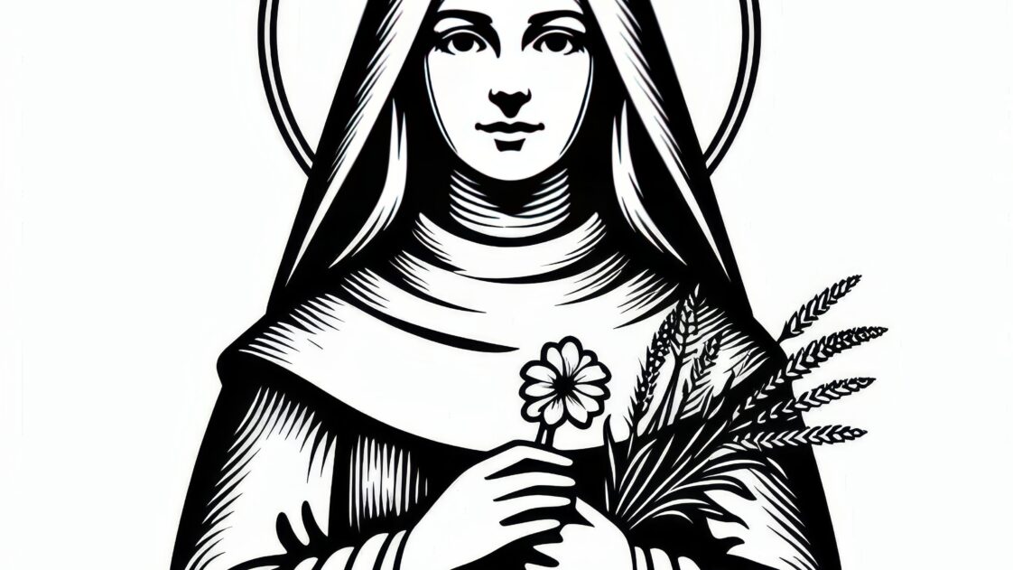 Assisi’s Holy Virgin: Clare Coloring Book – To Color Me Free