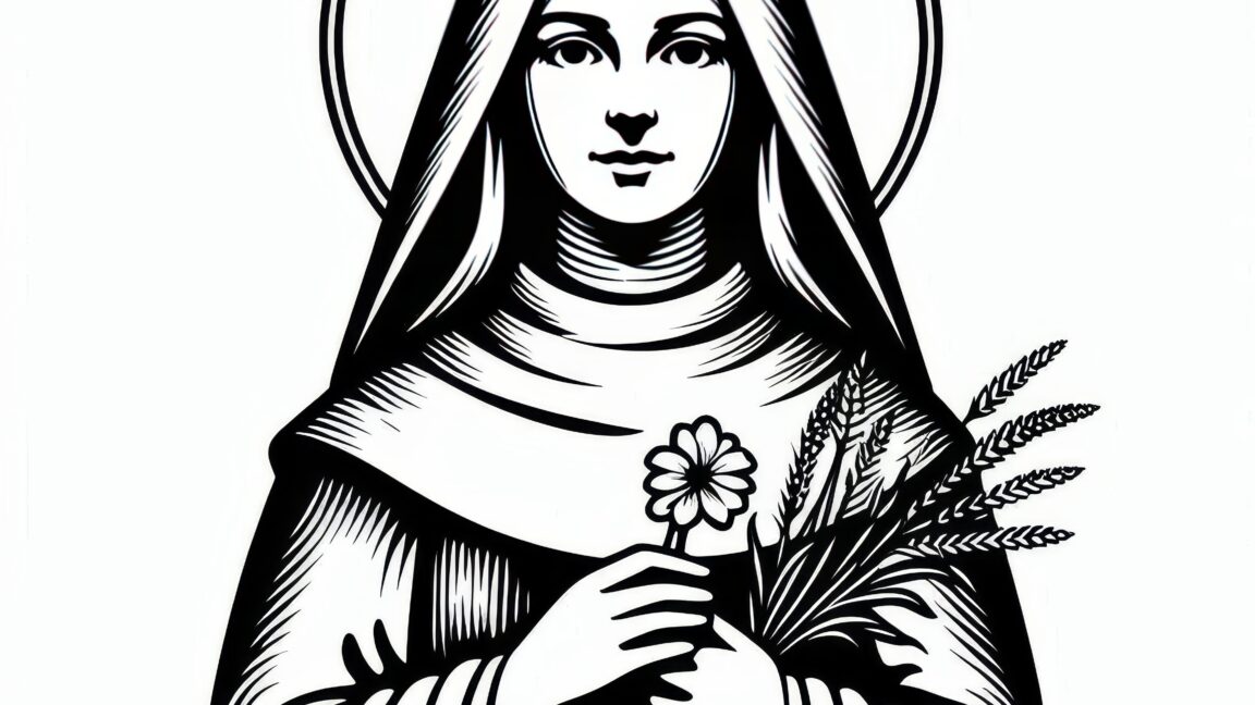 Assisi’s Holy Virgin: Clare Coloring Book – To Color Me Free