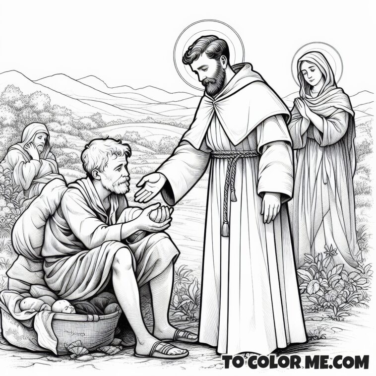 Marian Devotee: St. Dominic Coloring Pages – To Color Me Faithful