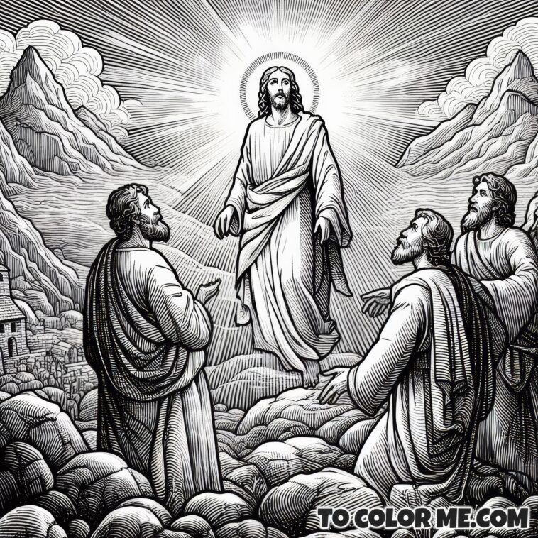 Miraculous Metamorphosis: Transfiguration Coloring Book – To Color Me ...