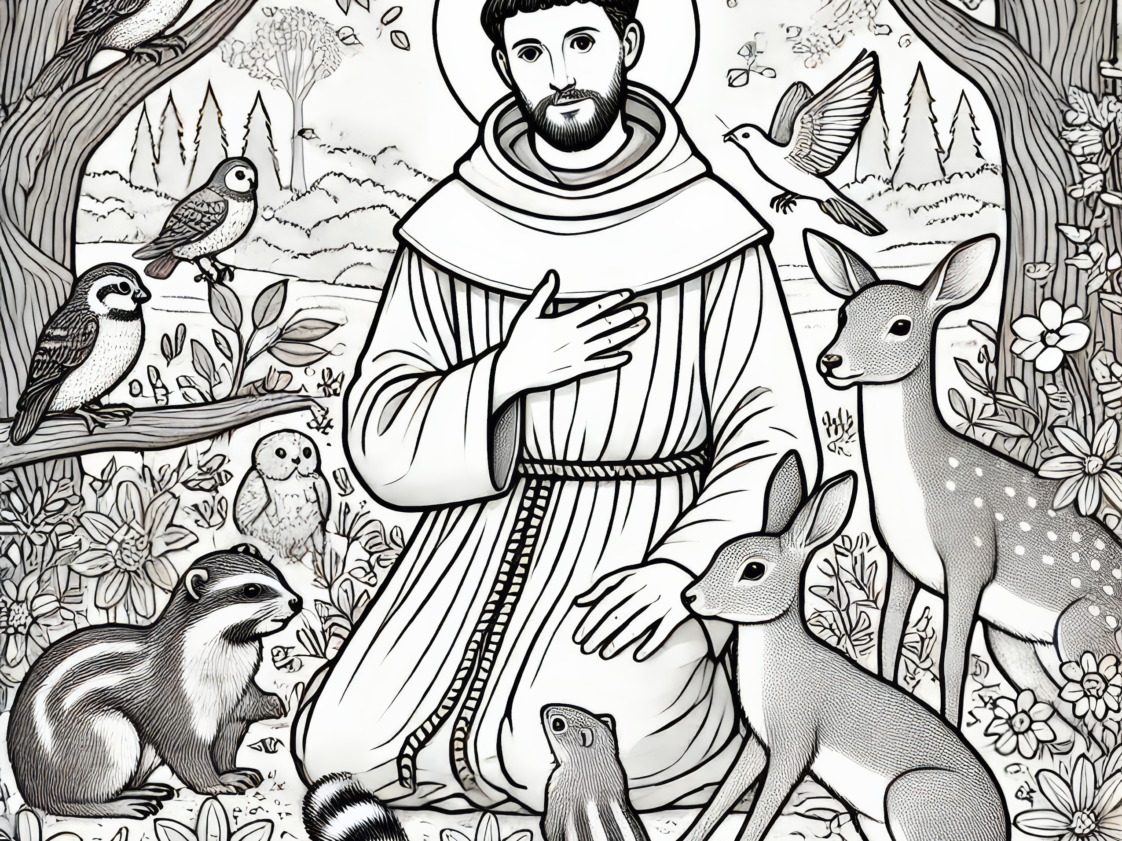 Assumption of the Blessed Virgin Mary – To Color Me Faithful